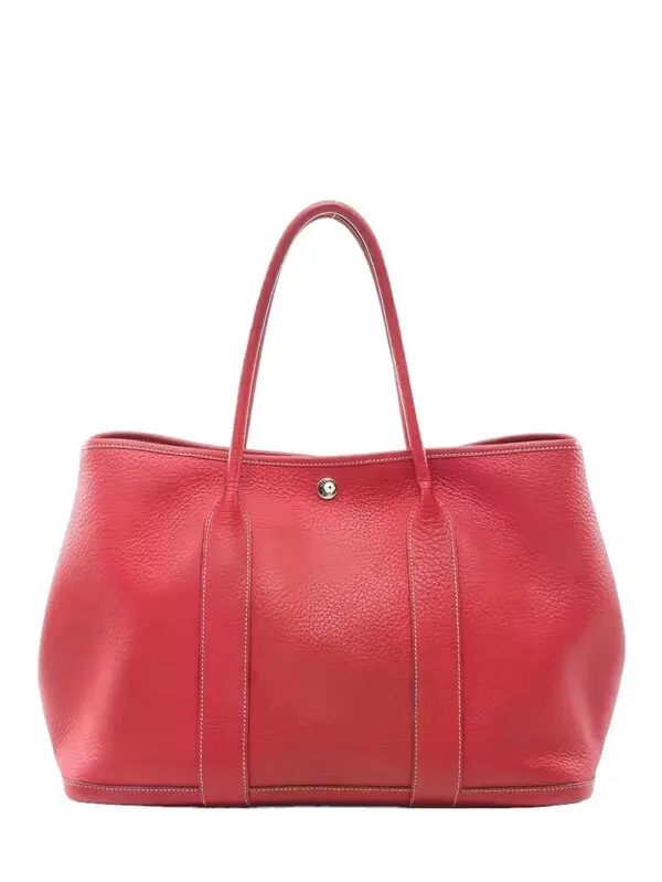 Hermès 2012 Pm Garden Party Leather Tote Bag - Red