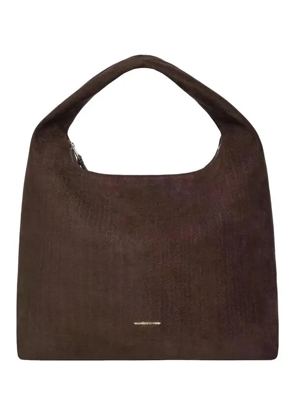 Manière De Voir Aubin Woven Tote - Brown