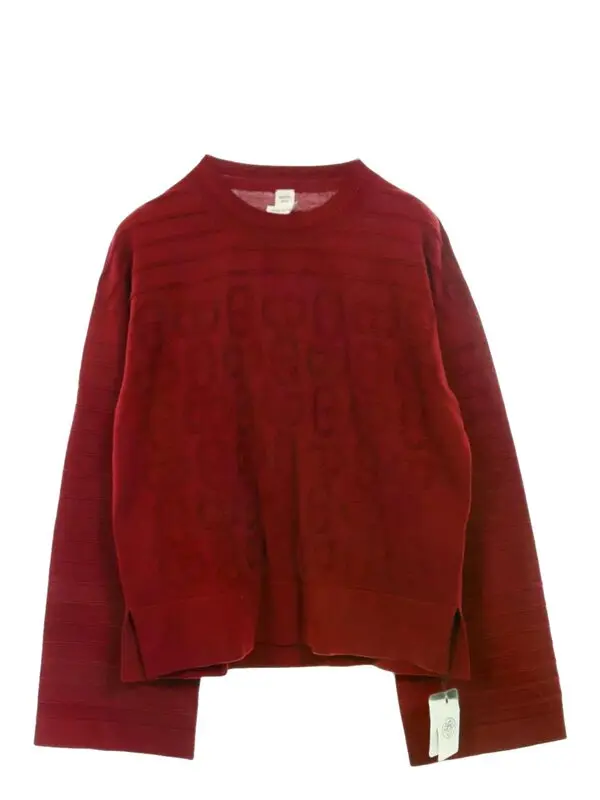Hermès Crew-neck Sweater - Red