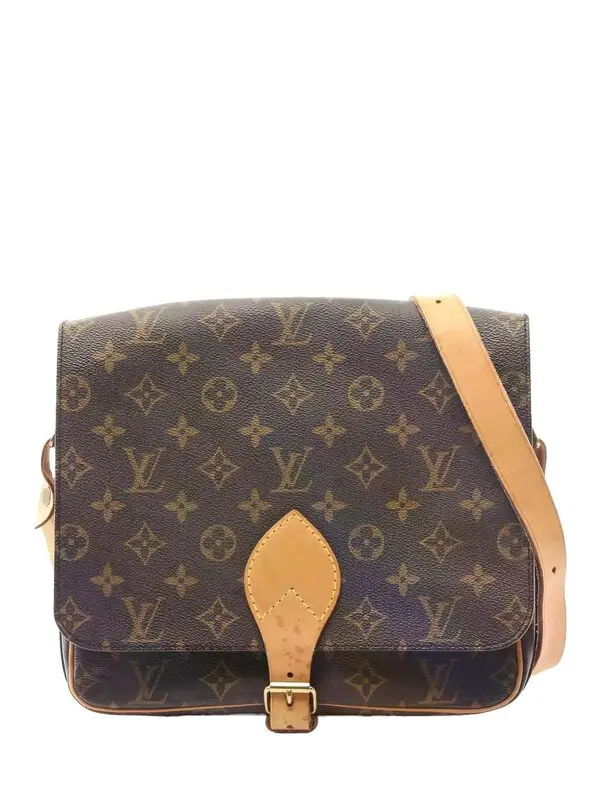LOUIS VUITTON 1994 Gm Cult Ciel Monogram Shoulder Bag - Brown