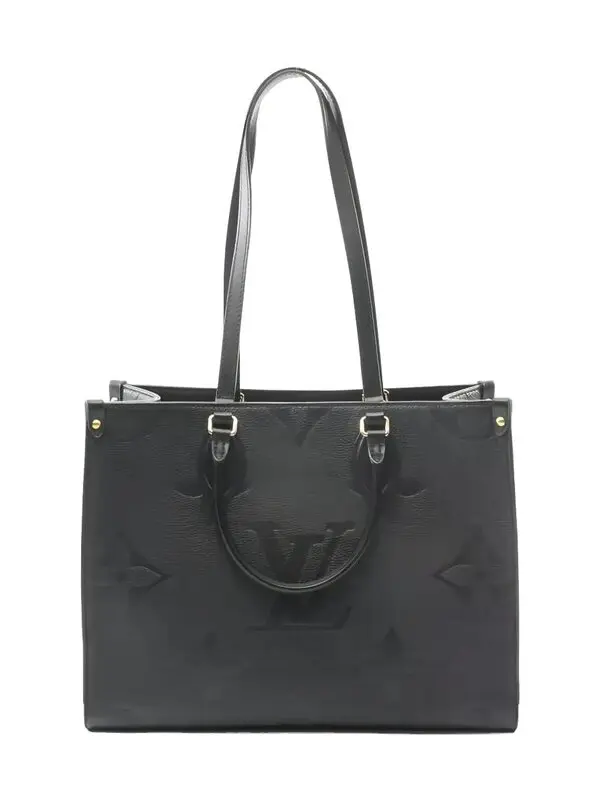 LOUIS VUITTON 2021 Onthego Mm Tote Bag - Black
