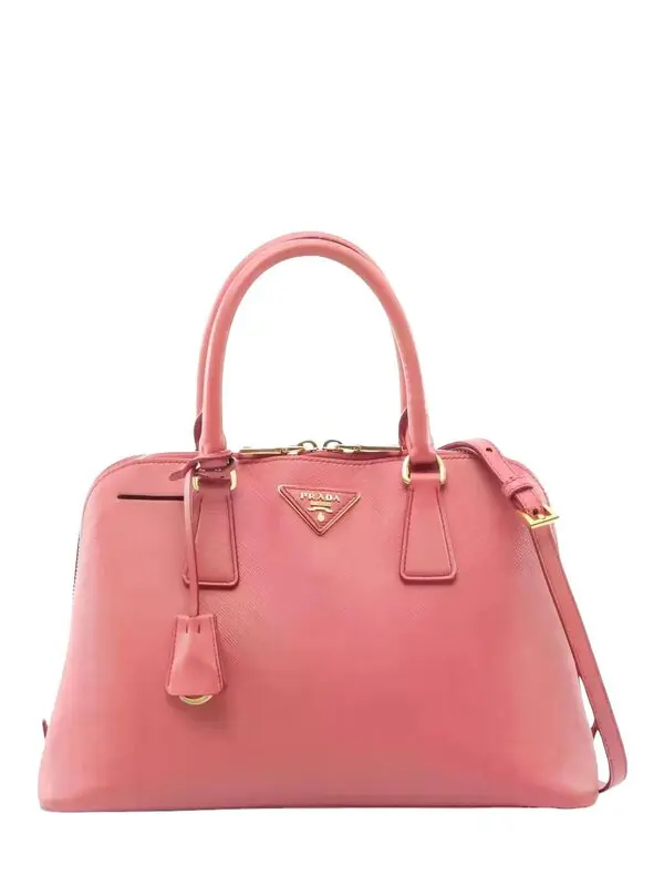 Prada 2000s Saffiano Lux Handbag - Pink
