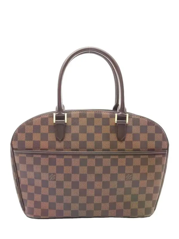LOUIS VUITTON Check Horizontal Tote Bag - Brown