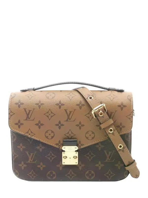 LOUIS VUITTON 2010s Mm Pochette Métis Tote Bag - Brown