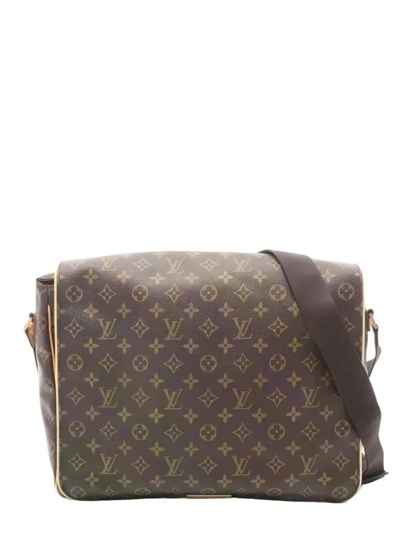 LOUIS VUITTON 2002 Abbesses Shoulder Bag - Brown