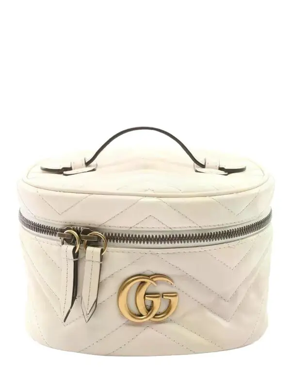 Gucci Mini Gg Marmont Backpack - Neutrals