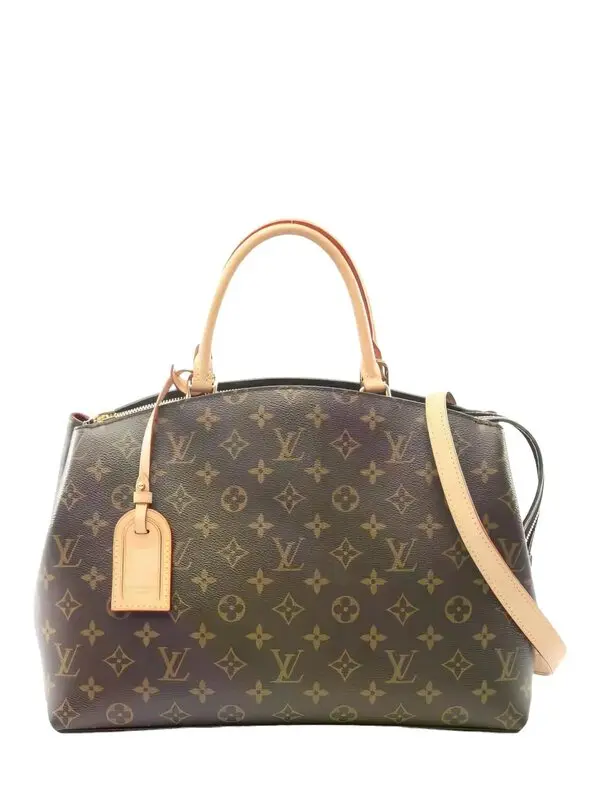 LOUIS VUITTON 2021 Grand Palais Mm Monogram Tote Bag - Brown