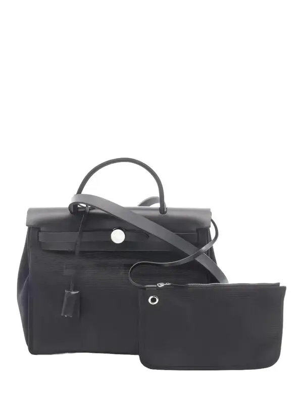 Hermès 2023 Pm Herbag Zip Handbag - Black