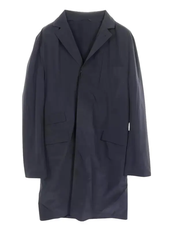 Hermès Single-breasted Coat - Blue