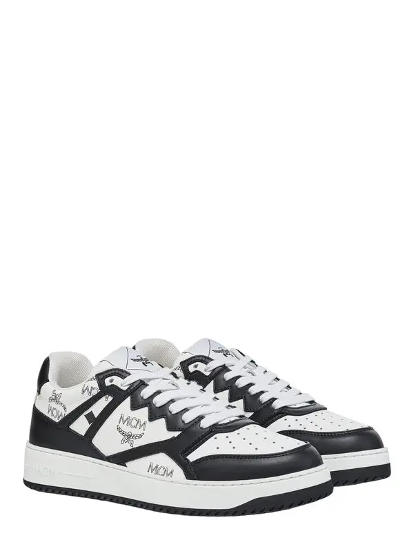 Mcm Neo Terrain Sneakers - Black & White