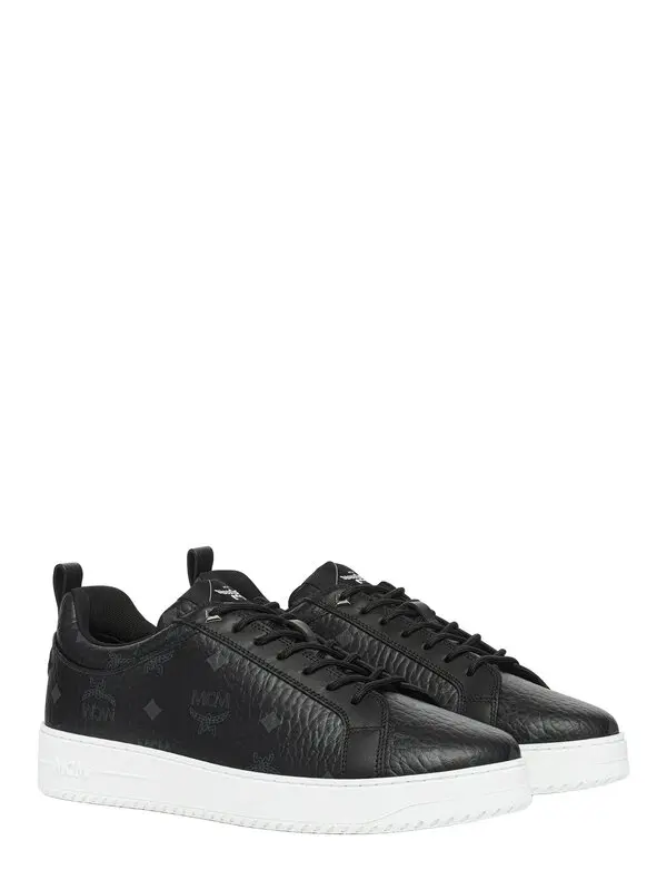 Mcm Neo Terrain Low-top Sneakers - Black