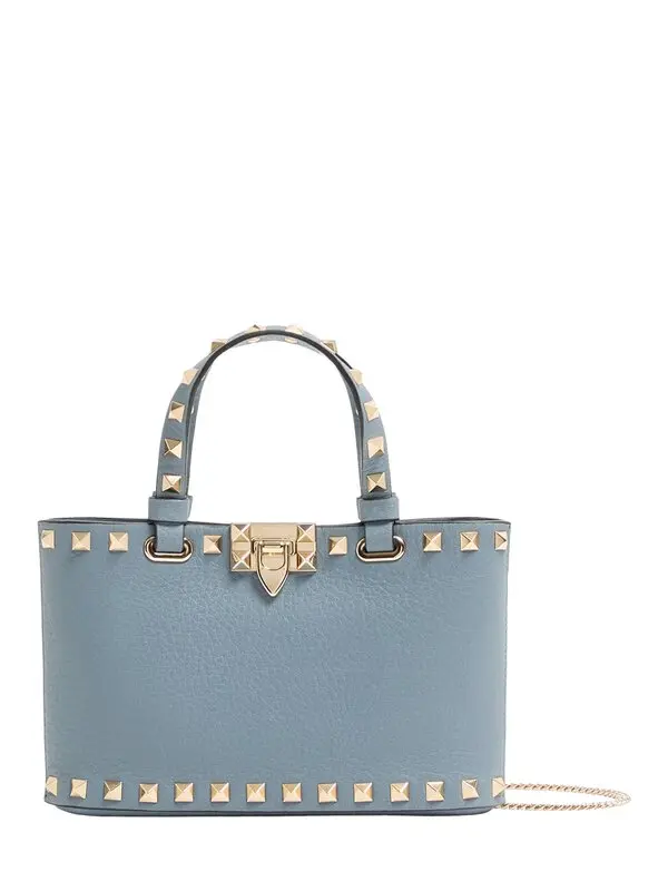 Valentino Garavani Mini Rockstud Tote - Blue