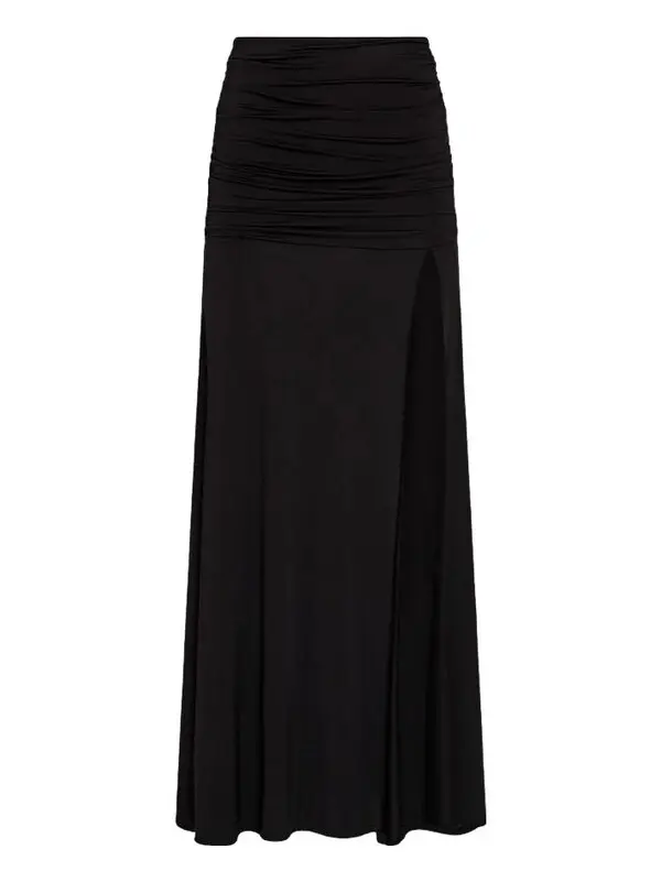 Amanda Uprichard Leo Maxi Skirt - Black