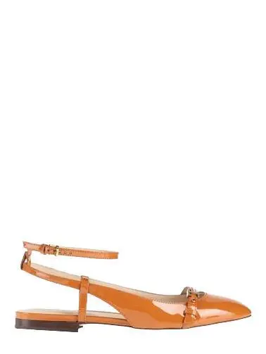 TOD'S Slingback Ballet Flats - Brown