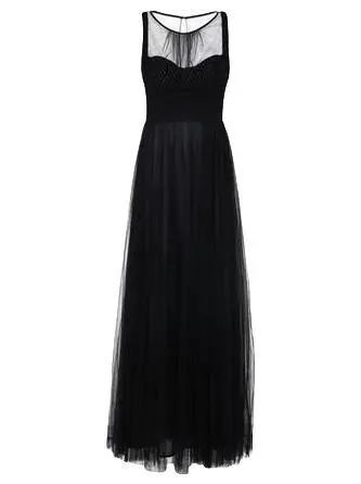 Elisabetta Franchi Maxi Gown - Black