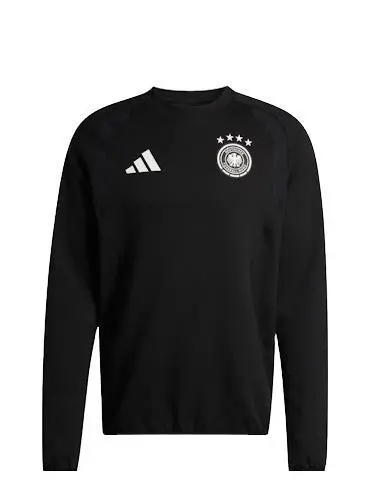 Adidas Germany Tiro Travel Crew Sweatshirt - Black