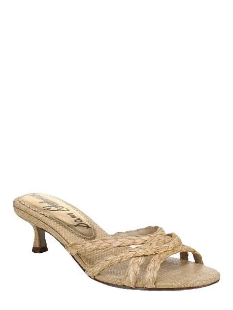 Sam Edelman Camille Kitten Heel Sandal - Bleached Beechwood
