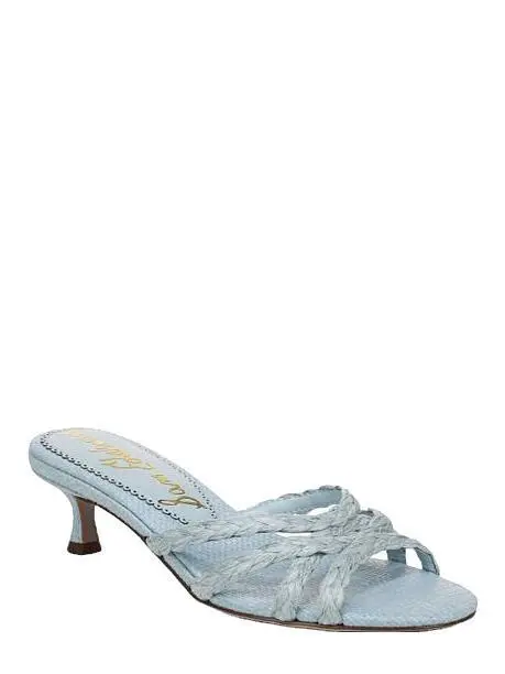 Sam Edelman Camille Kitten Heel Sandal - Breeze Blue