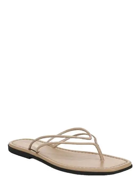 Veronica Beard Clea Flip Flop - Clear/sand