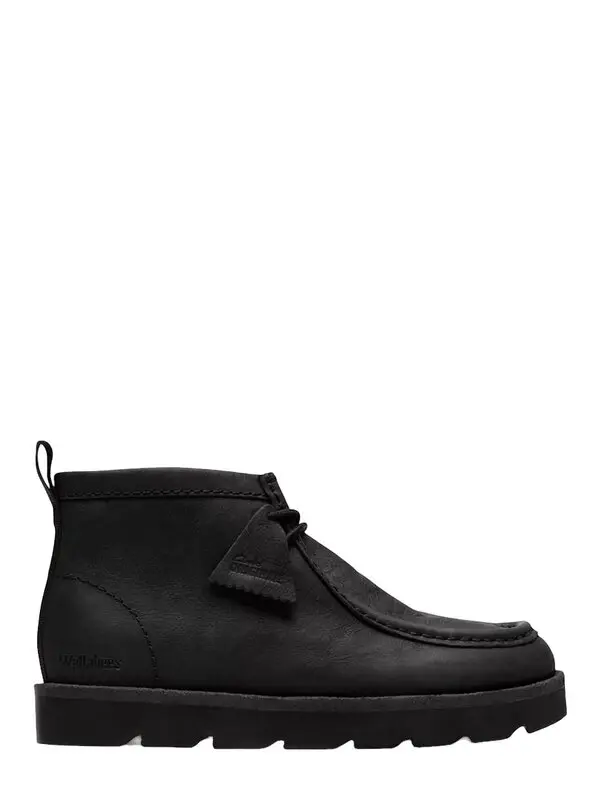 Clarks Meare Walla Boot - Black Nubuck