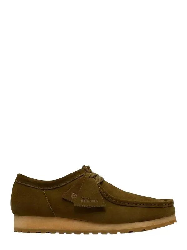 Clarks Wallabee Rb - Olive Suede