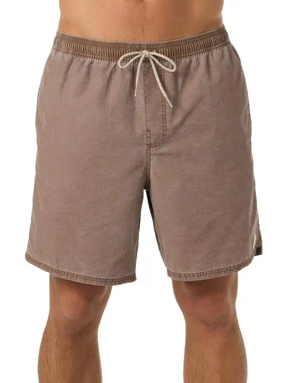 O'Neill Og Fader Drawstring Board Shorts - Toffee