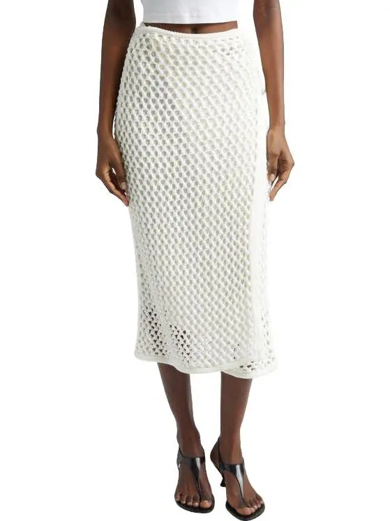 DIOTIMA Bonaire Embellished Wrap Skirt - White