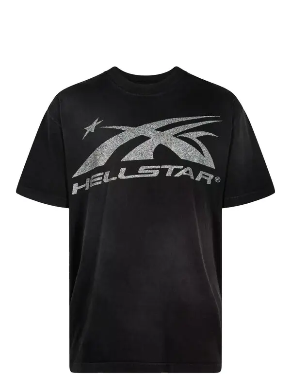 HELLSTAR Sports Gel Logo T-shirt - Black
