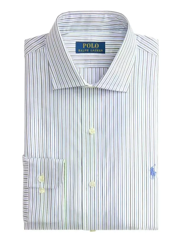 Polo Ralph Lauren Striped Buttoned Shirt - White