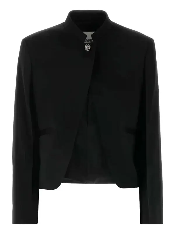 JIL SANDER Button-up Blazer - Black