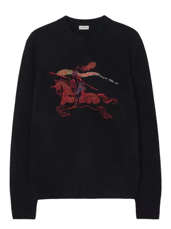 Burberry Equestrian Knight Sweater - Blue