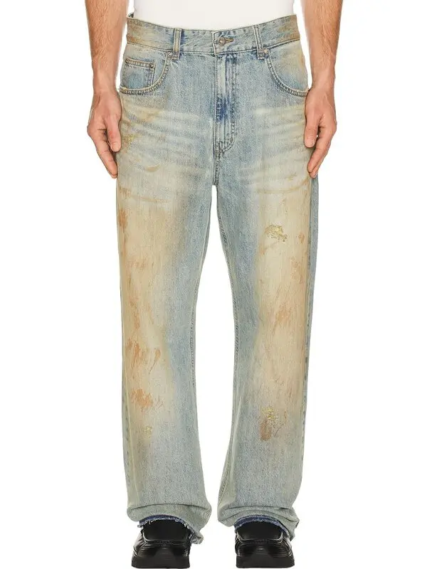 We11Done Denim Pants - Blue