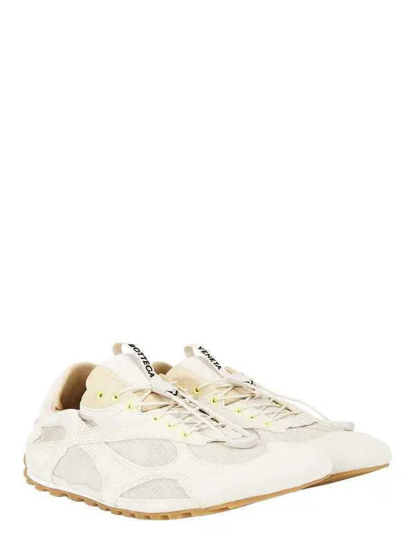 Bottega Veneta Nylon Trek Orbit Flash Sneaker - String Tufo