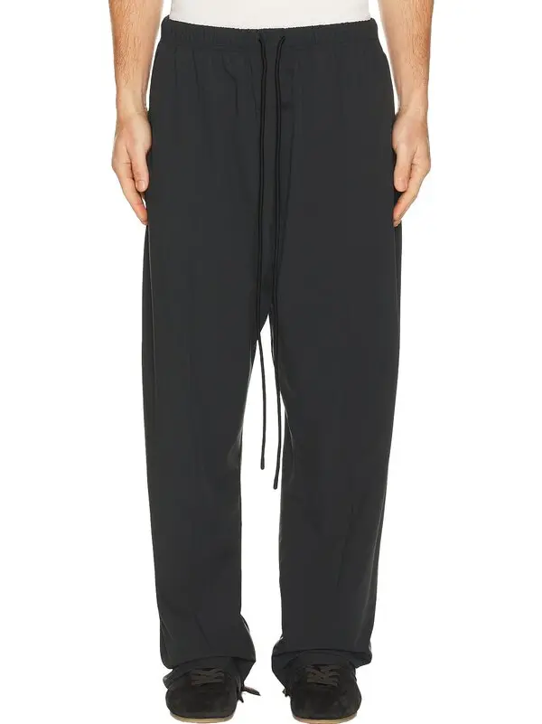 Fear Of God Relaxed Track Pant In Black - Vintage Black