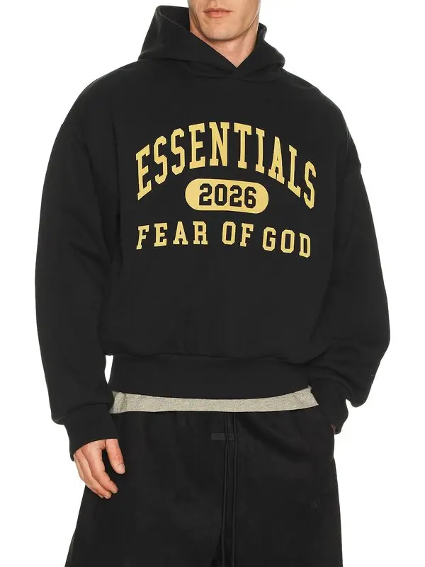 Fear Of God Classic Hoodie - Vintage Black