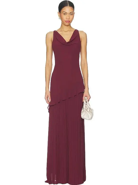 LOVERS AND FRIENDS Marleen Gown - Wine