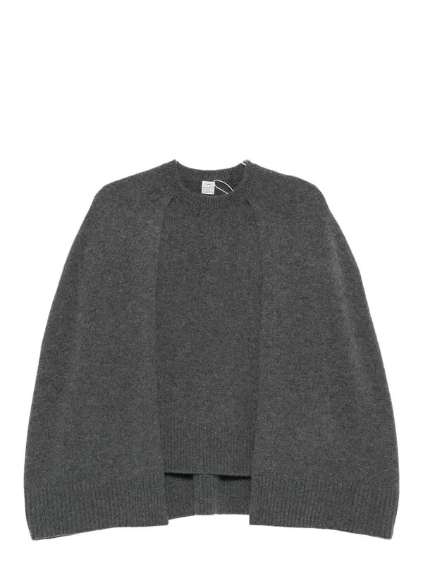 TOTEME Cashmere Crewneck Jumper - Grey