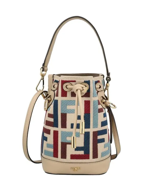 Fendi Mon Tresor Bucket Bag - Beige
