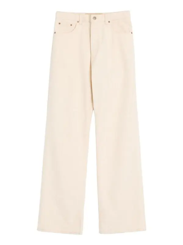 Valentino Garavani Denim Cotton Jeans - White