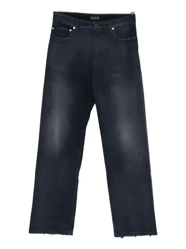 Balenciaga Denim Cotton Jeans - Blue