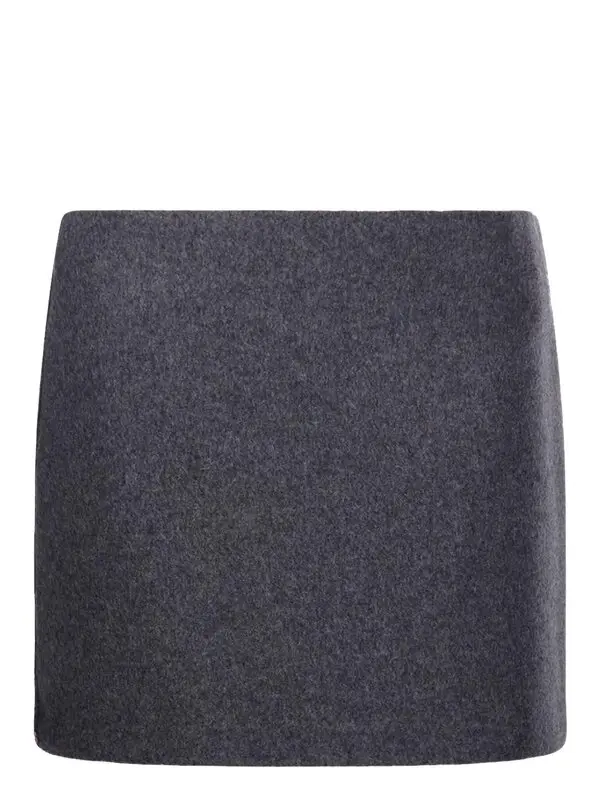 Sportmax Wool Skirt - Grey