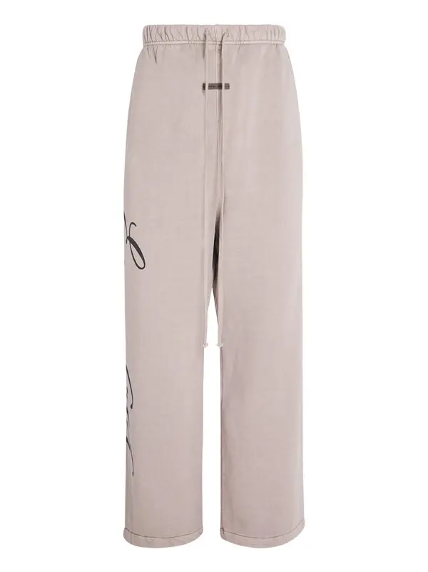 Fear Of God Cotton Fleece Sweatpants - Grey