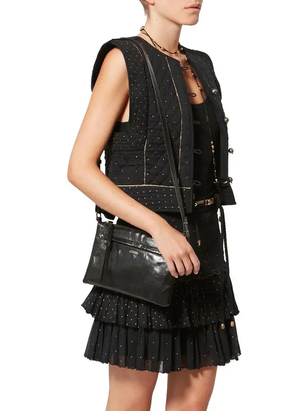 Isabel Marant Winna Duo Shoulder Bag - Black