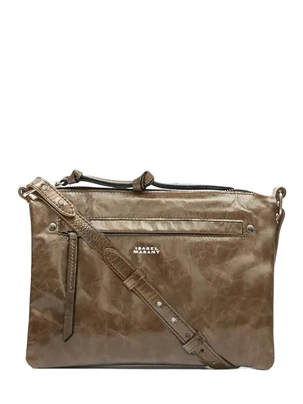 Isabel Marant Winna Duo Shoulder Bag - Moss Green