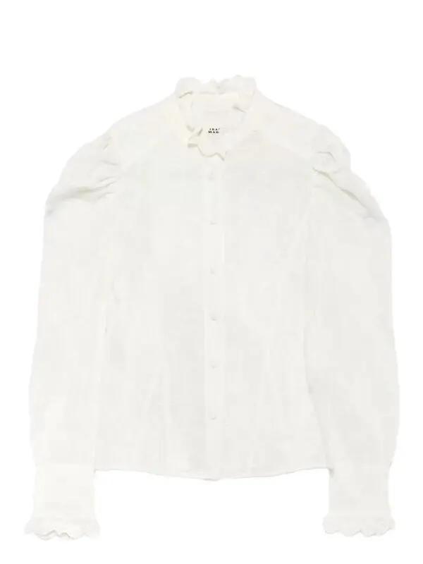 Isabel Marant Ruffled Detail Shirt - White