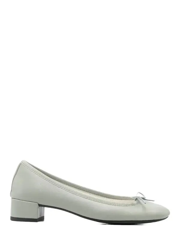 Repetto Camille Ribbon Pumps - Green