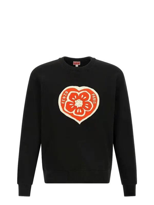 Kenzo Boke Heart Classic Sweatshirt - Black