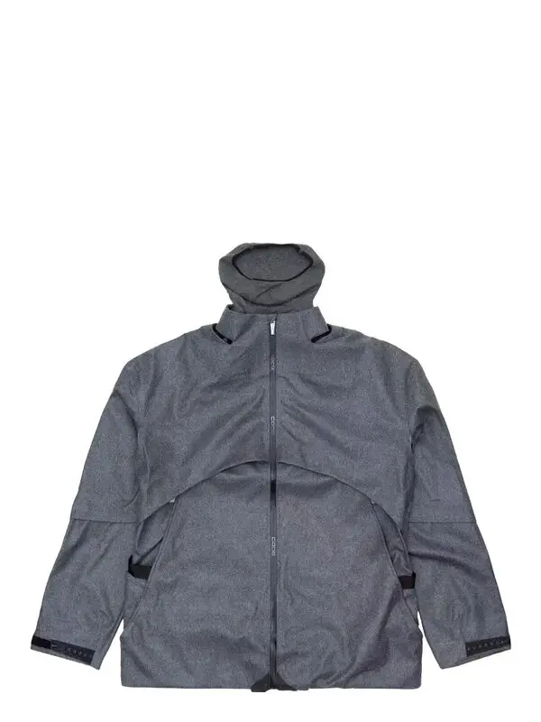 Nike Zipped Hooded Jacket - Grey