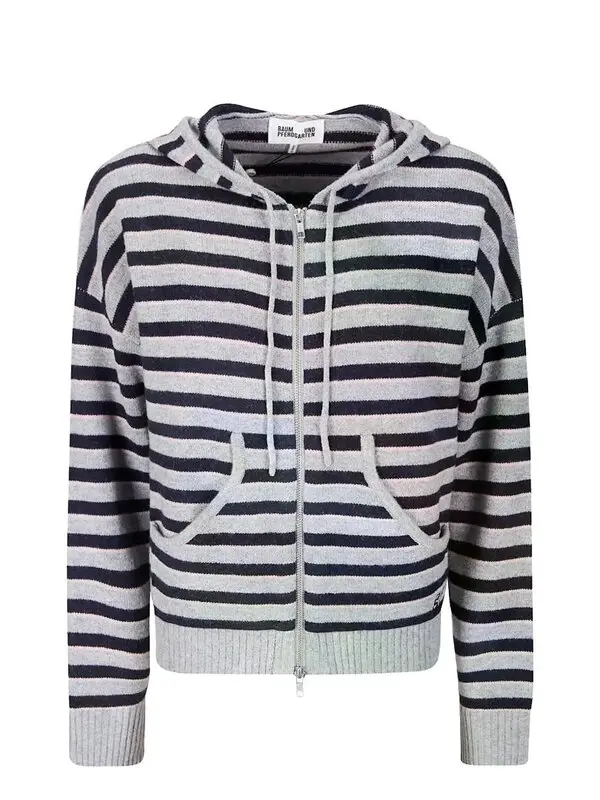Baum Und Pferdgarten Calley Striped Hoodie - Grey