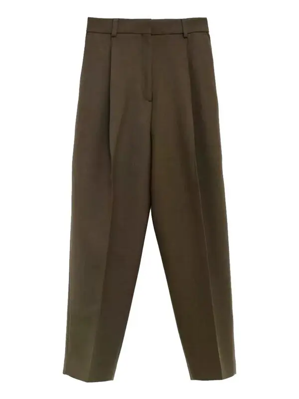 TOTEME Pleated Trousers - Brown